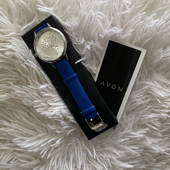 Avon | Accessories | Avon Blue Sparkling Watch | Poshmark